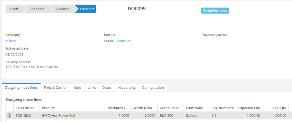 Supply Chain – Eferro Solutions